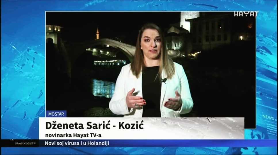 DŽENETA SARIĆ-KOZIĆ, DOSTOJANSTVENA NOVINARKA TV HAYAT: "Niko od mene ...